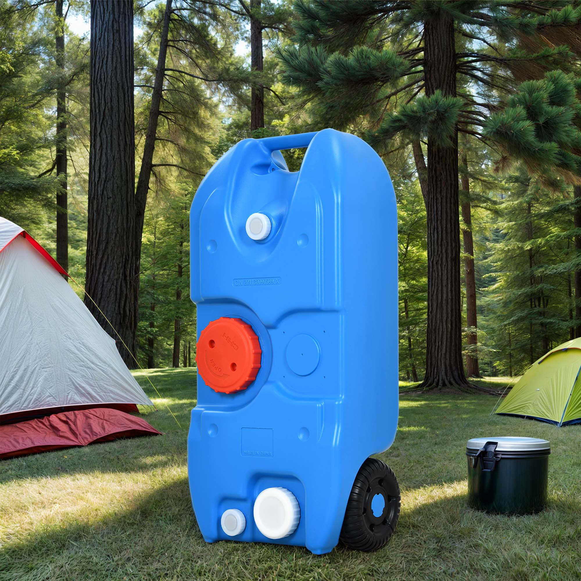 YITAHOME Terrazzo Large Capacity Outdoor Portable Water Storage ...