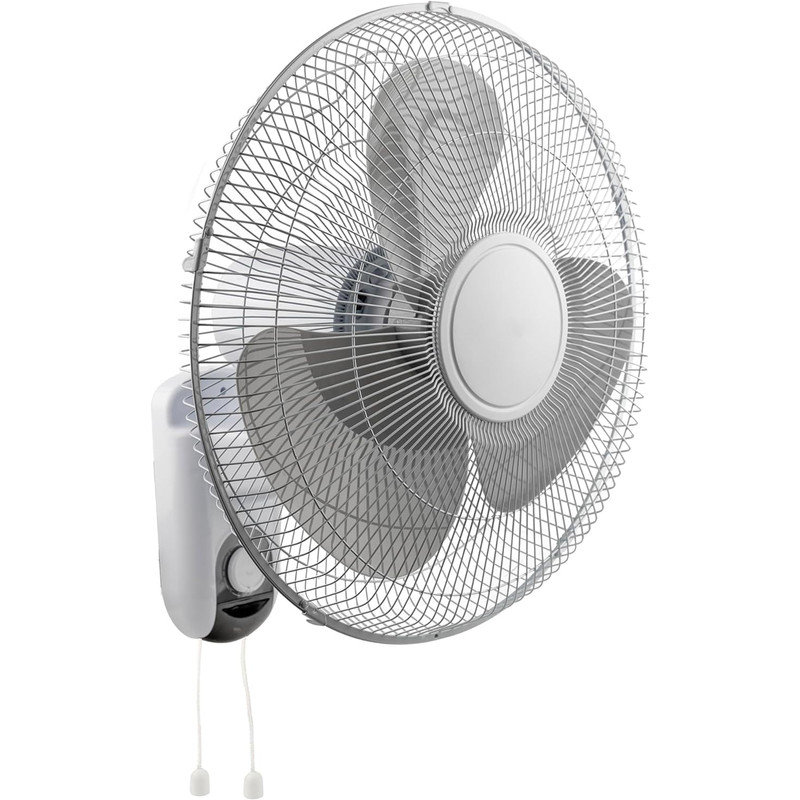 Priyet Oscillating Wall Mount Fan with Adjustable Tilt,16 inch,Metal ...