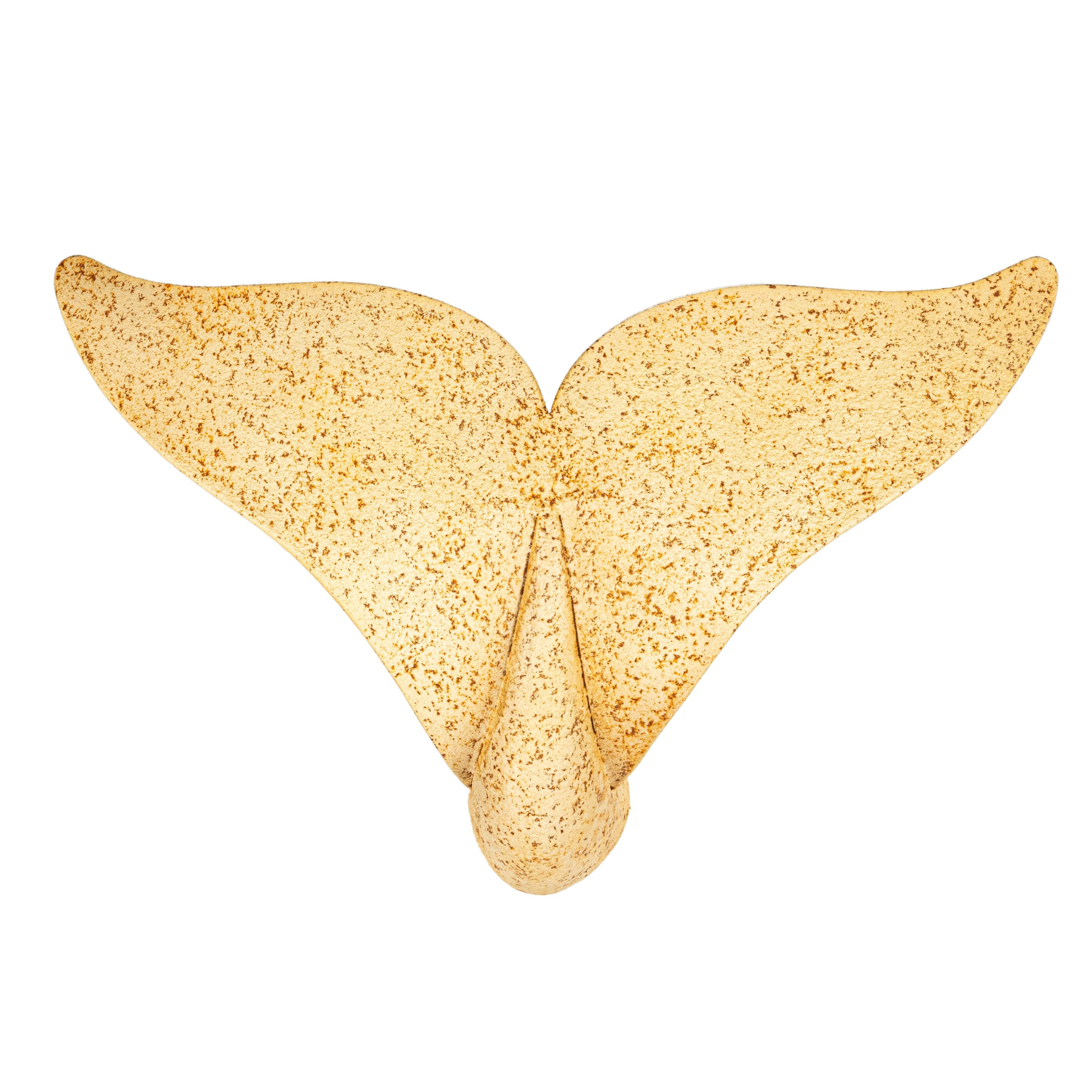 Highland Dunes Distressed Metal Whale Tail Wall Decor - Wayfair Canada