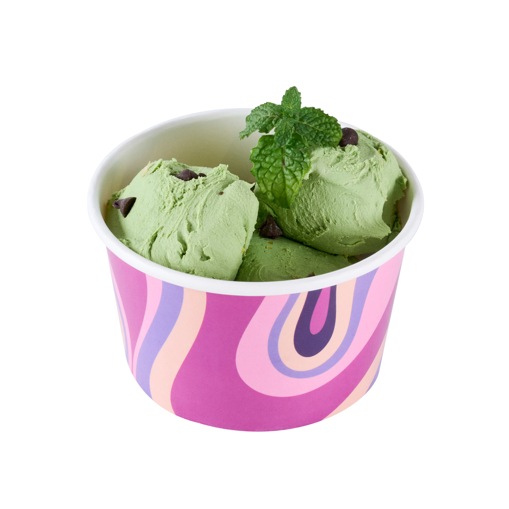 Restaurantware Coppetta 8 Ounce Dessert Cups, 200 Greaseproof Ice Cream ...