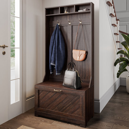 Hooks Hall Trees You'll Love | Wayfair