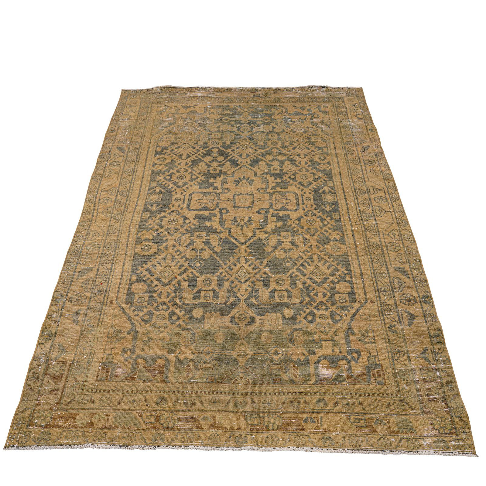 Home and Rugs One-of-a-Kind 4'2" x 7'9" 1990s Area Rug in Brown | Wayfair