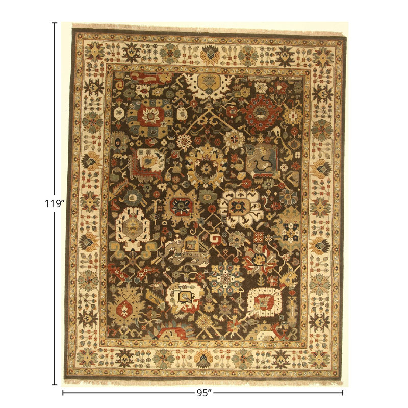 String Matter Rectangle 7'11'' X 9'11'' Area Rug | Wayfair