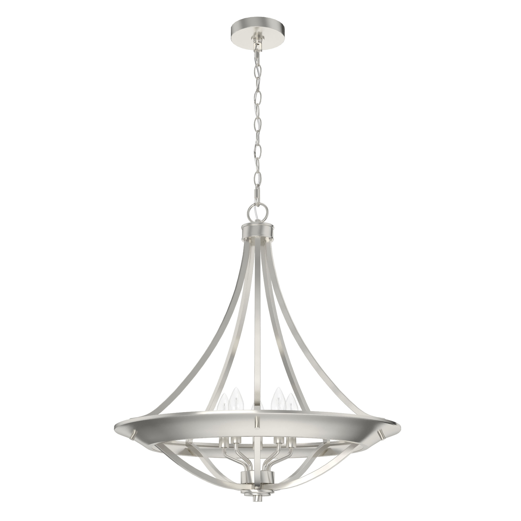 Hunter Fan Hunter Perch Point 4 Light Pendant 24 Inch Ceiling Light ...