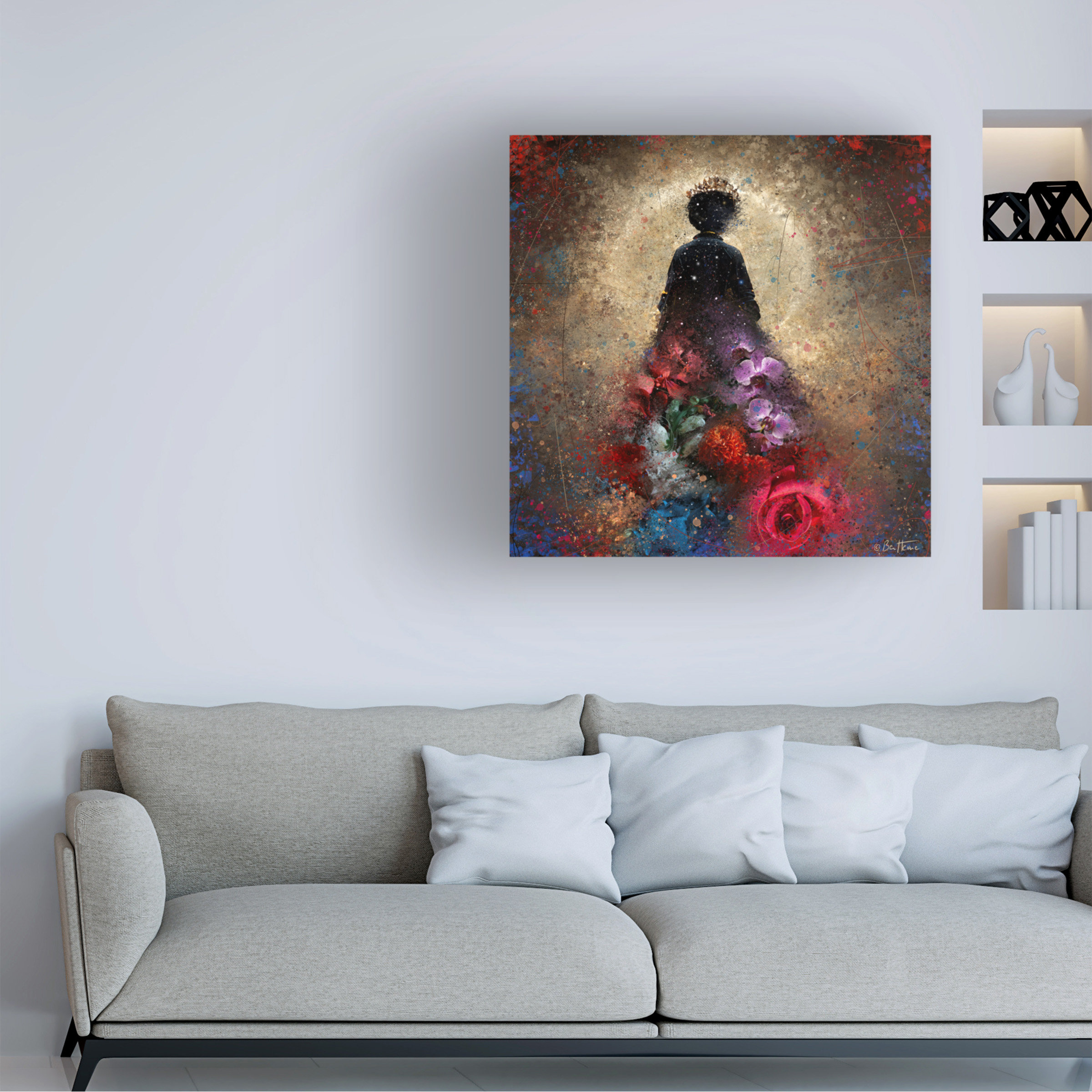 Trademark Fine Art Ben Heine Astro Queen Rip Canvas Art - Wayfair Canada