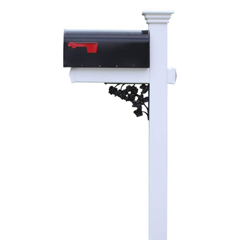 4Ever Products Carter Mailbox with Post Included | Wayfair