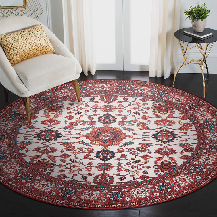 My Magic Carpet Ramage Maroon Flatweave Oriental Rug | Wayfair