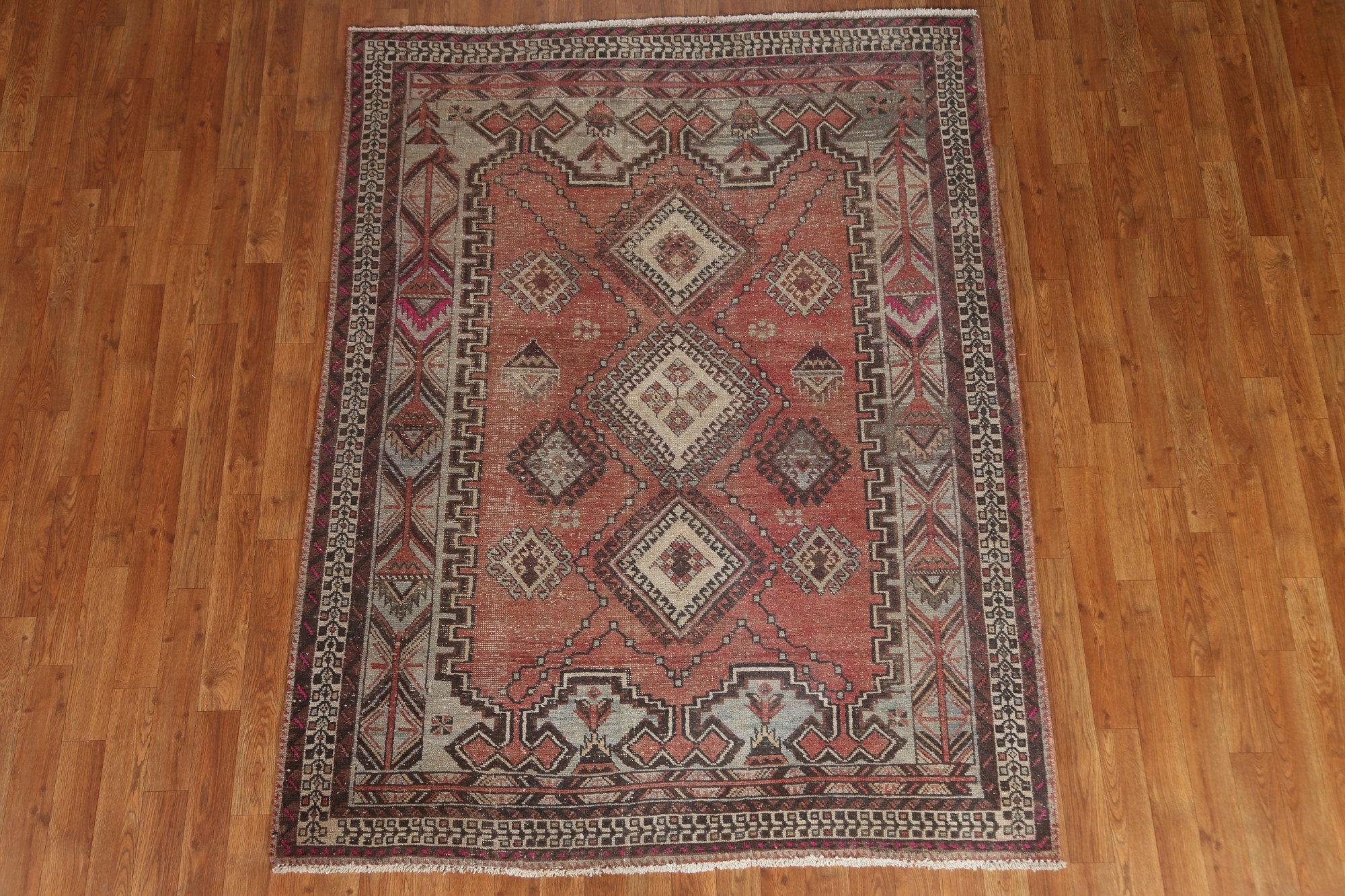 Isabelline Vegetable Dye Traditional Area Rug 5x6 | Wayfair