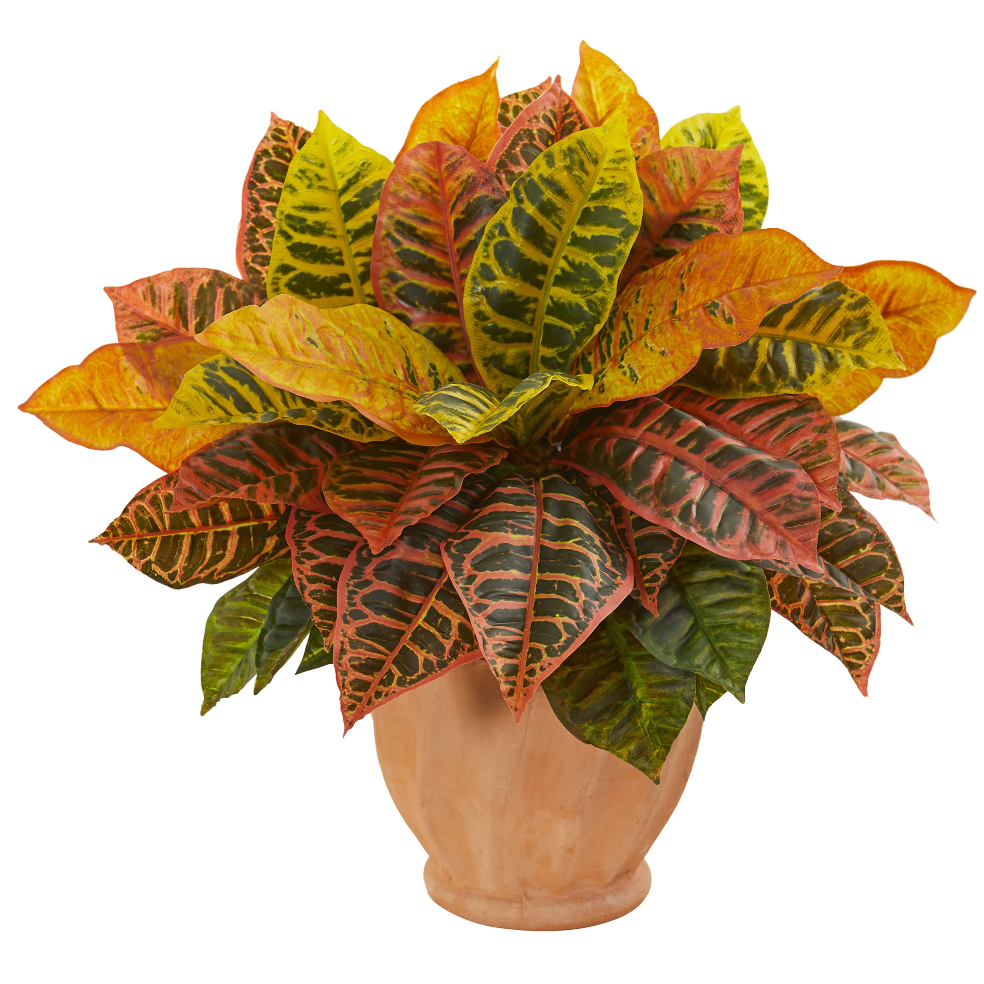 Charlton Home® 18" Artificial Foliage Plant in Planter | Wayfair