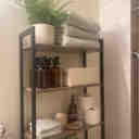 Rebrilliant Appling 24.8" W x 64.2" H x 9.2" D Over-The-Toilet Storage ...