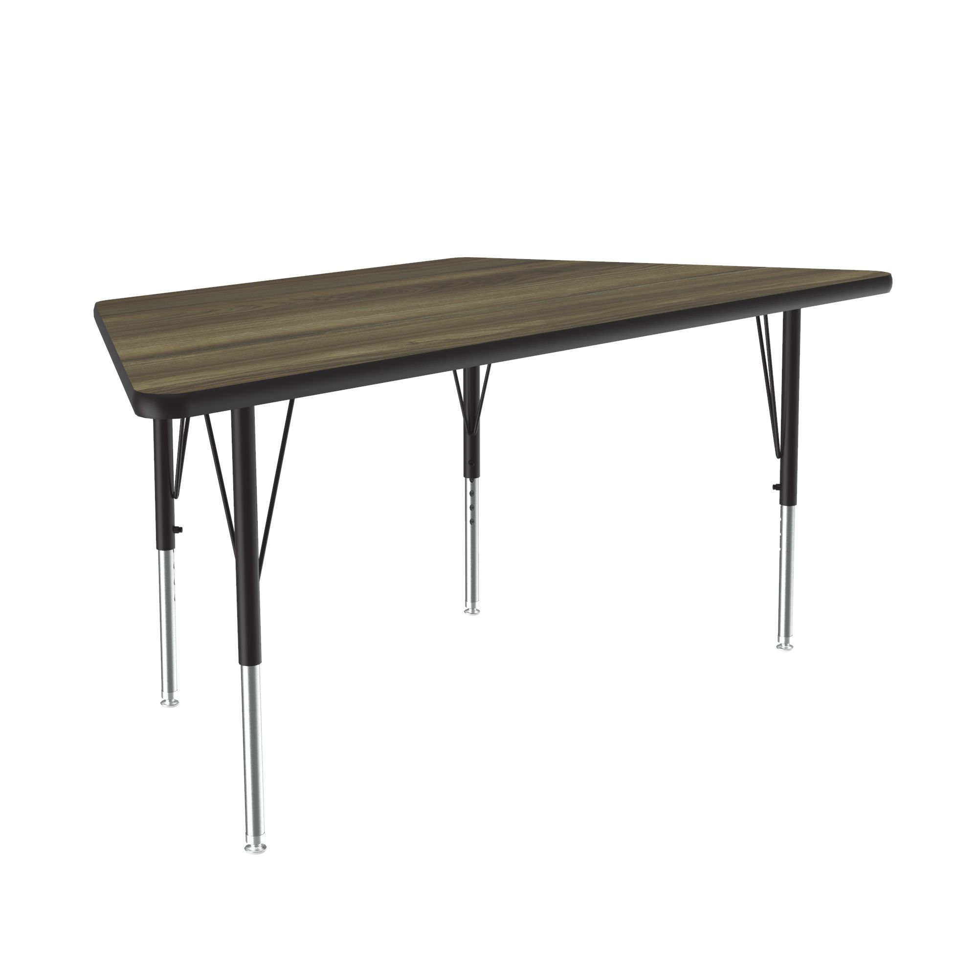 Correll, Inc. Adjustable Height Trapezoid Activity Table | Wayfair