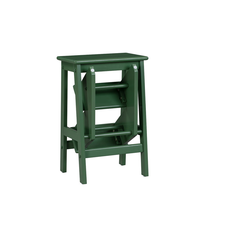 Laurel Foundry Modern Farmhouse Danyell 3 - Step Wood Folding Small ...