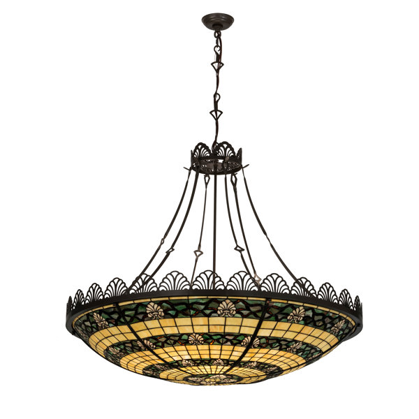 Meyda Lighting Shell And Ribbon 8 - Light Pendant | Perigold