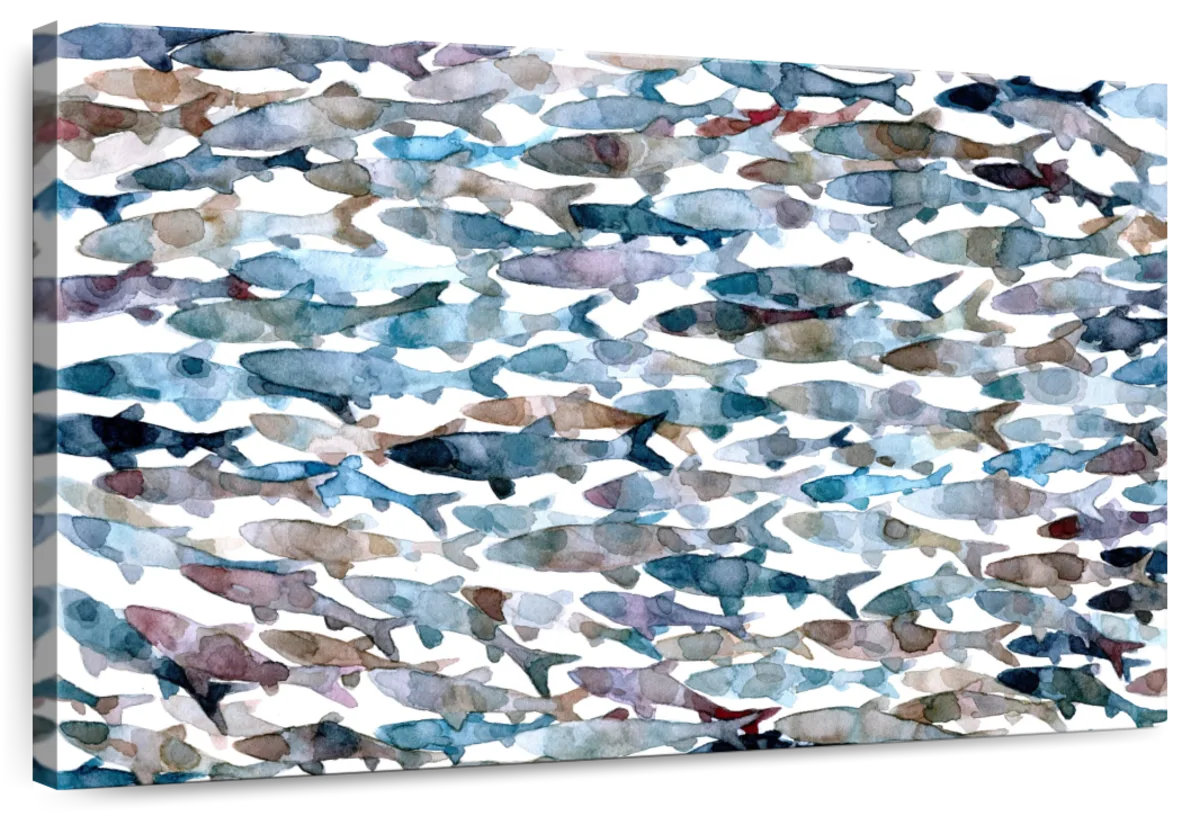 Ebern Designs Crowle Swimming Together | Wayfair