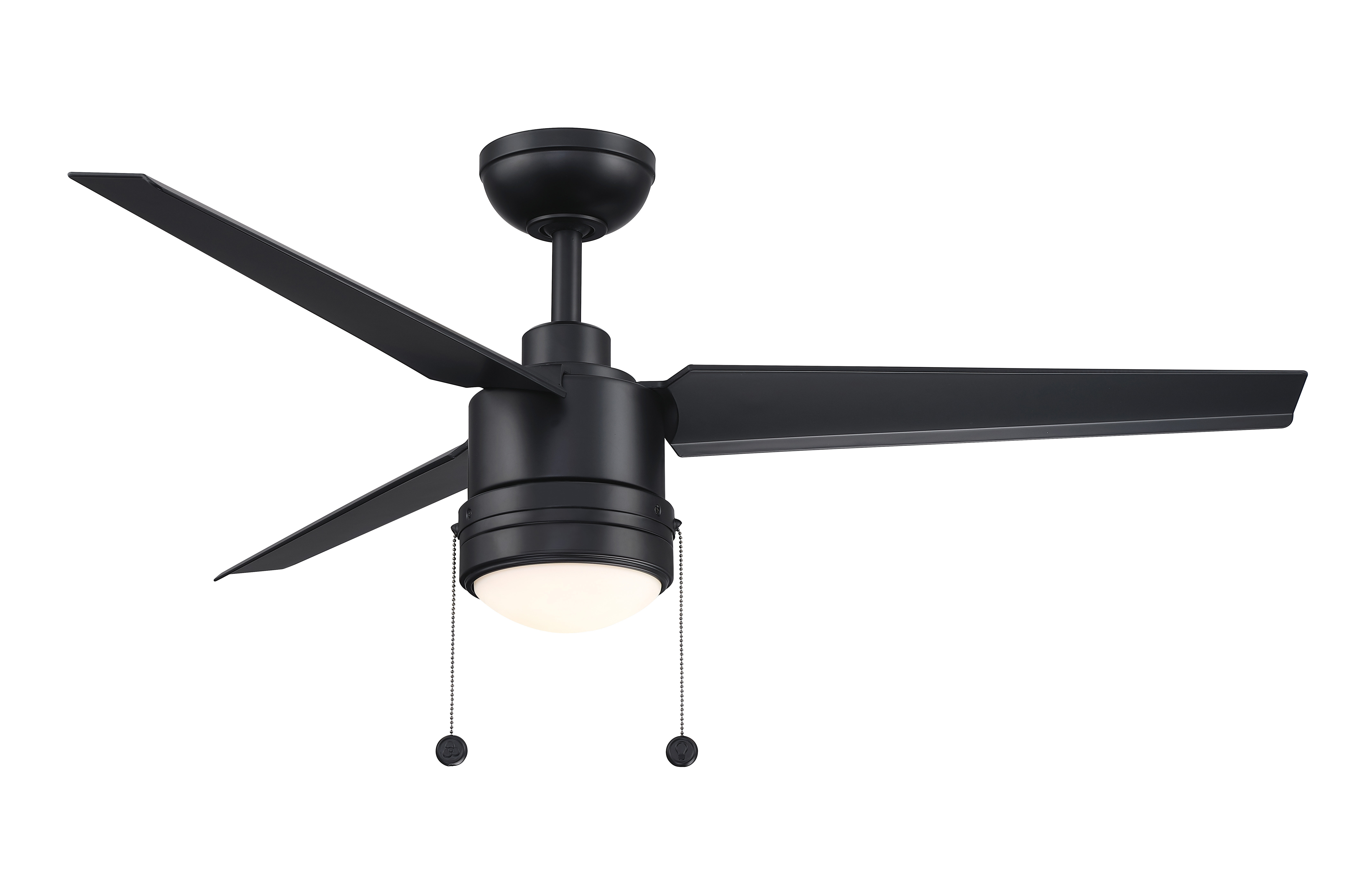 Fanimation PC/DC 52 Inch Indoor/Outdoor Ceiling Fan with LED Light Kit ...