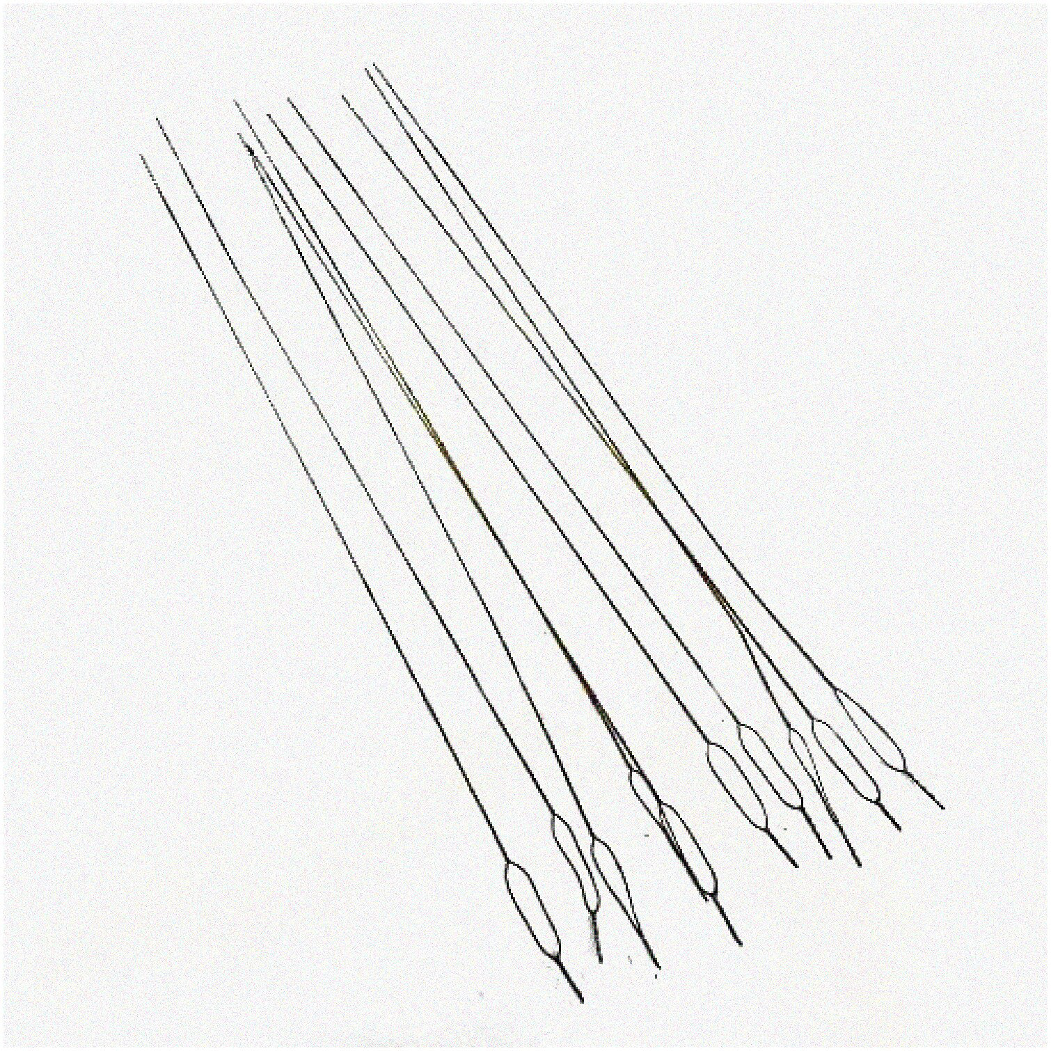BRBCA ThreadEase 12-Pack Overlock Serger Looper Threading Wires ...
