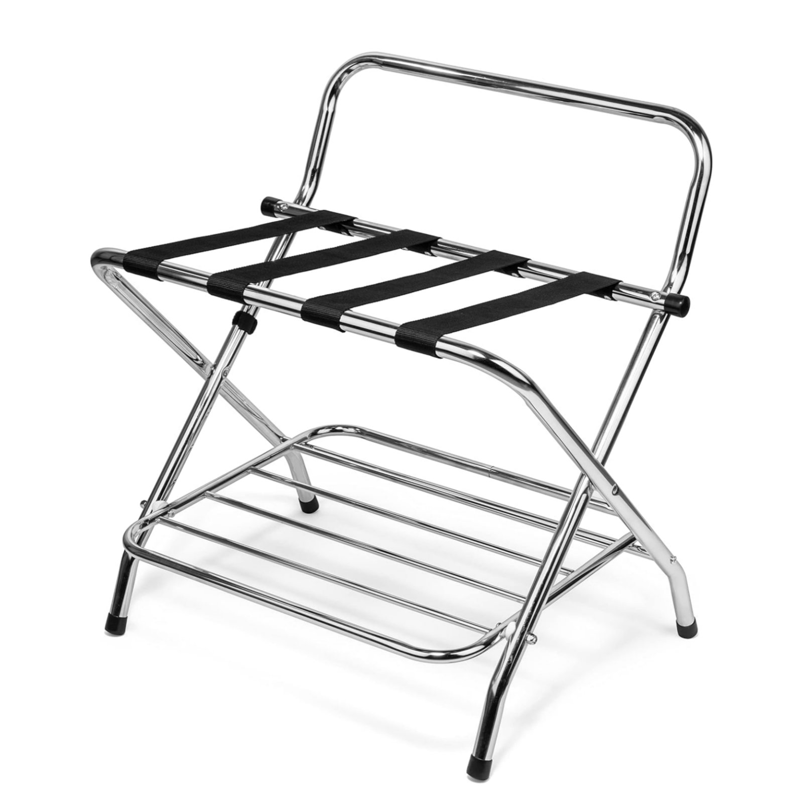 IFBECT Luggage Rack X-Shape Single Tier Foldable | Wayfair