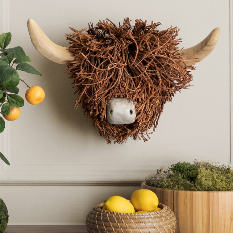 Voyage Maison Highland Cow Animals Bust & Reviews | Wayfair.co.uk