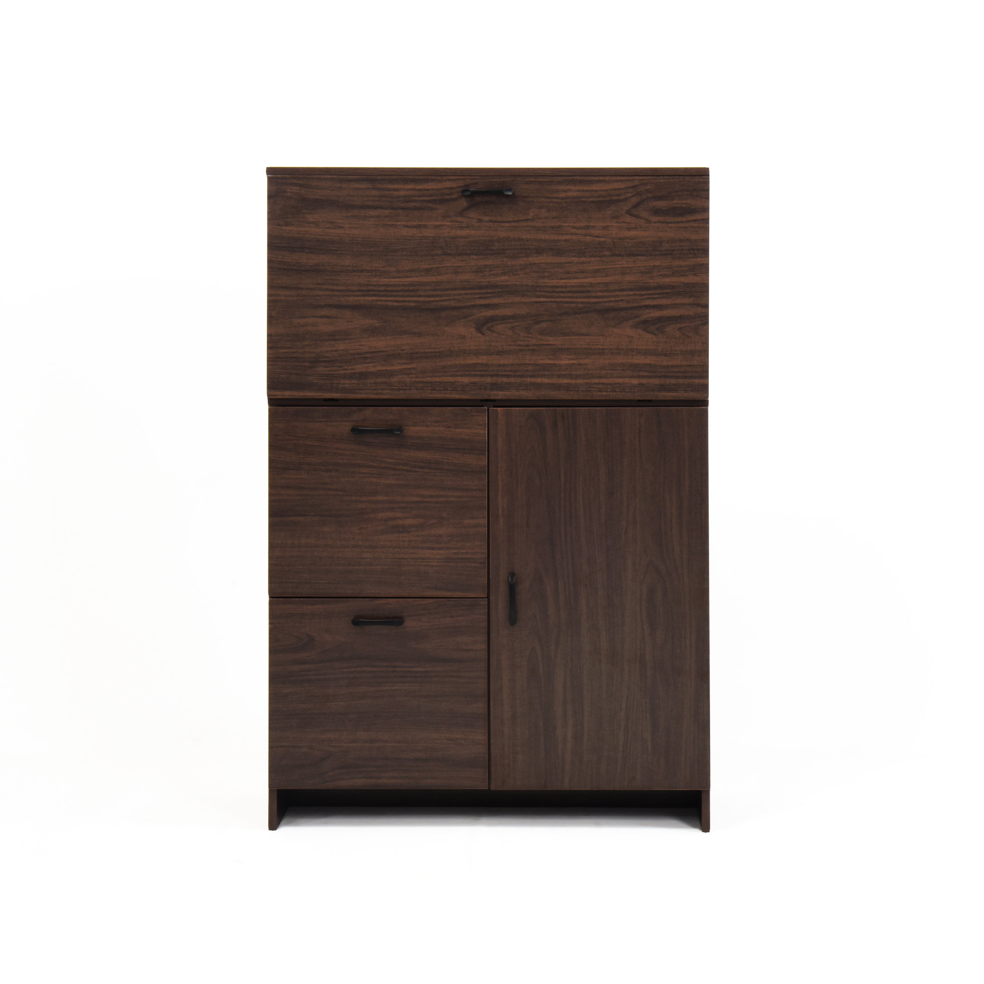 Latitude Run® Desk Cabinet For Computer Setup - Home Office Dormitory ...