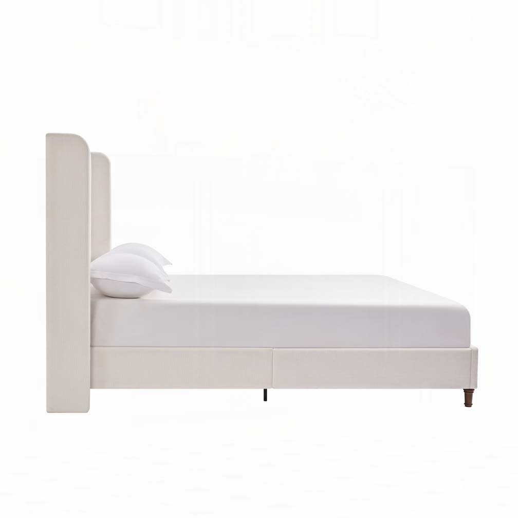 Mercer41 Chenille Upholstered Wingback Bed | Wayfair