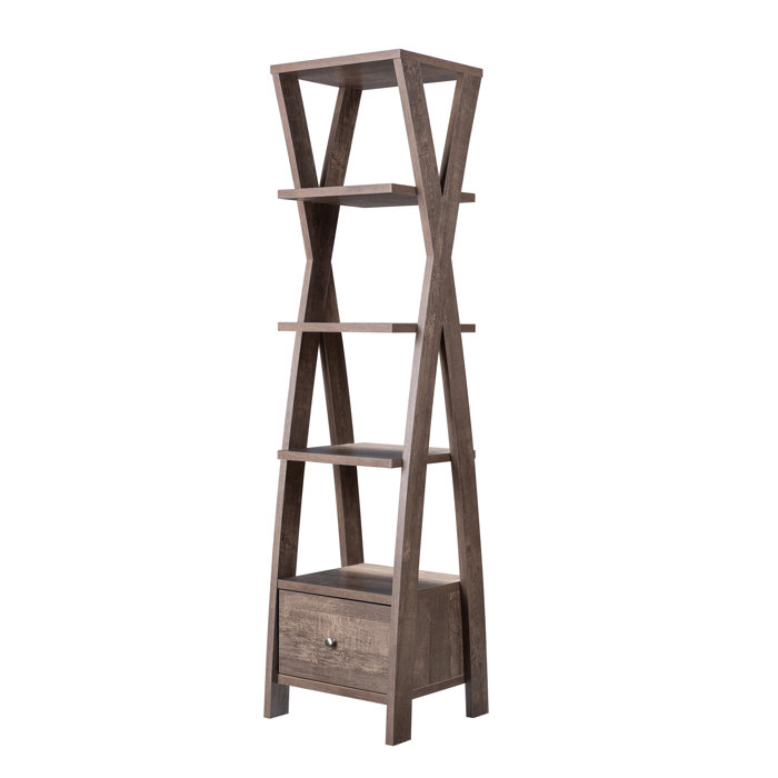 Laurel Foundry Modern Farmhouse Gerard Storage Bookcase & Reviews | Wayfair