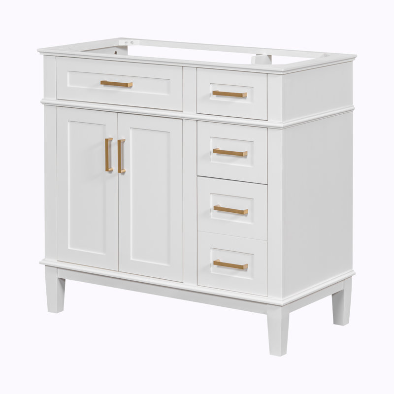All-in furniture FreeStanding Bathroom Vanity Cabinet without Sink ...