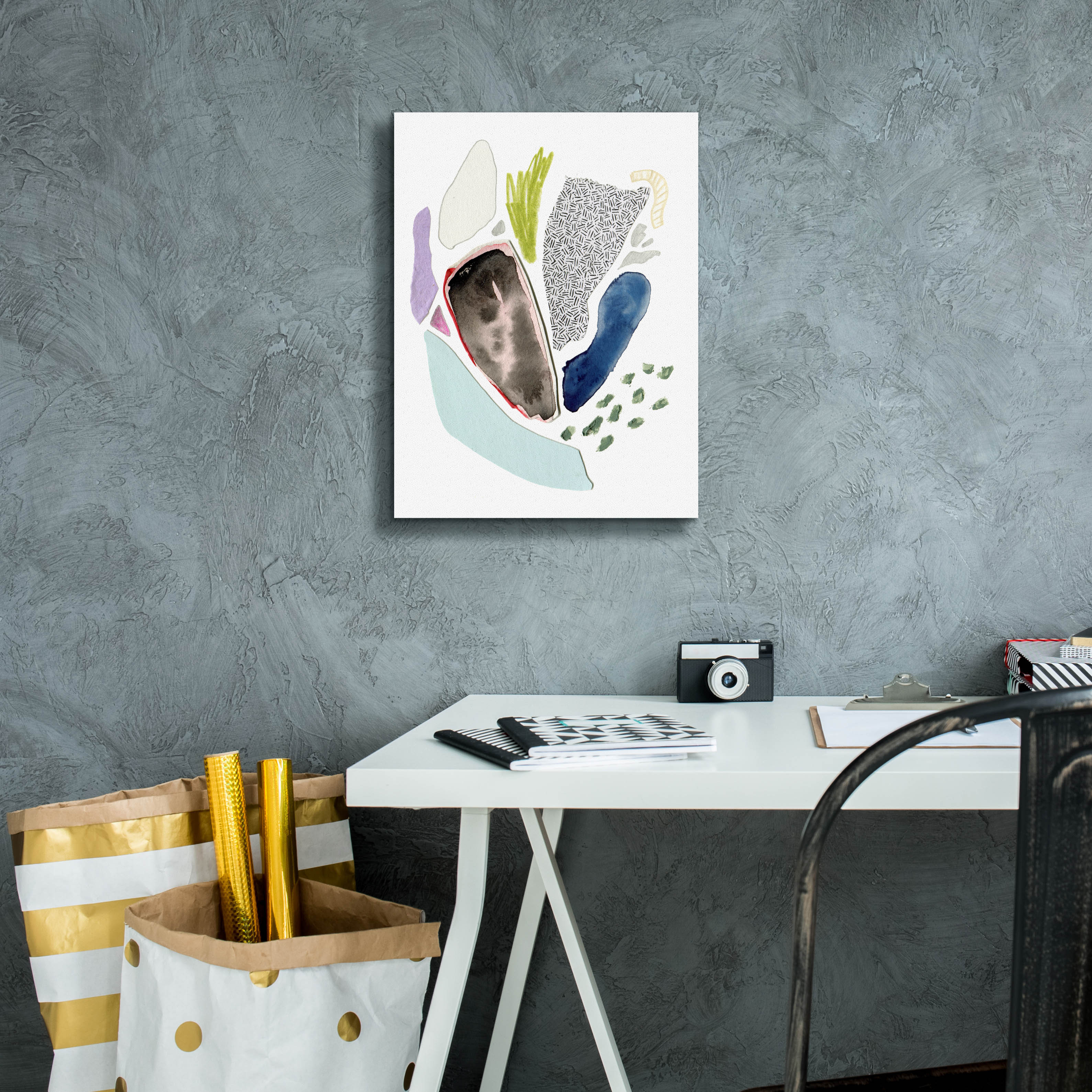 Wrought Studio™ 'Pathways Sketch 1' by Linden Eller Canvas Wall Art ...