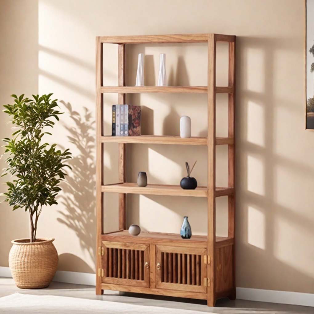 Joy Reading Old Solid Wood Shelf Bookcase - Wayfair Canada
