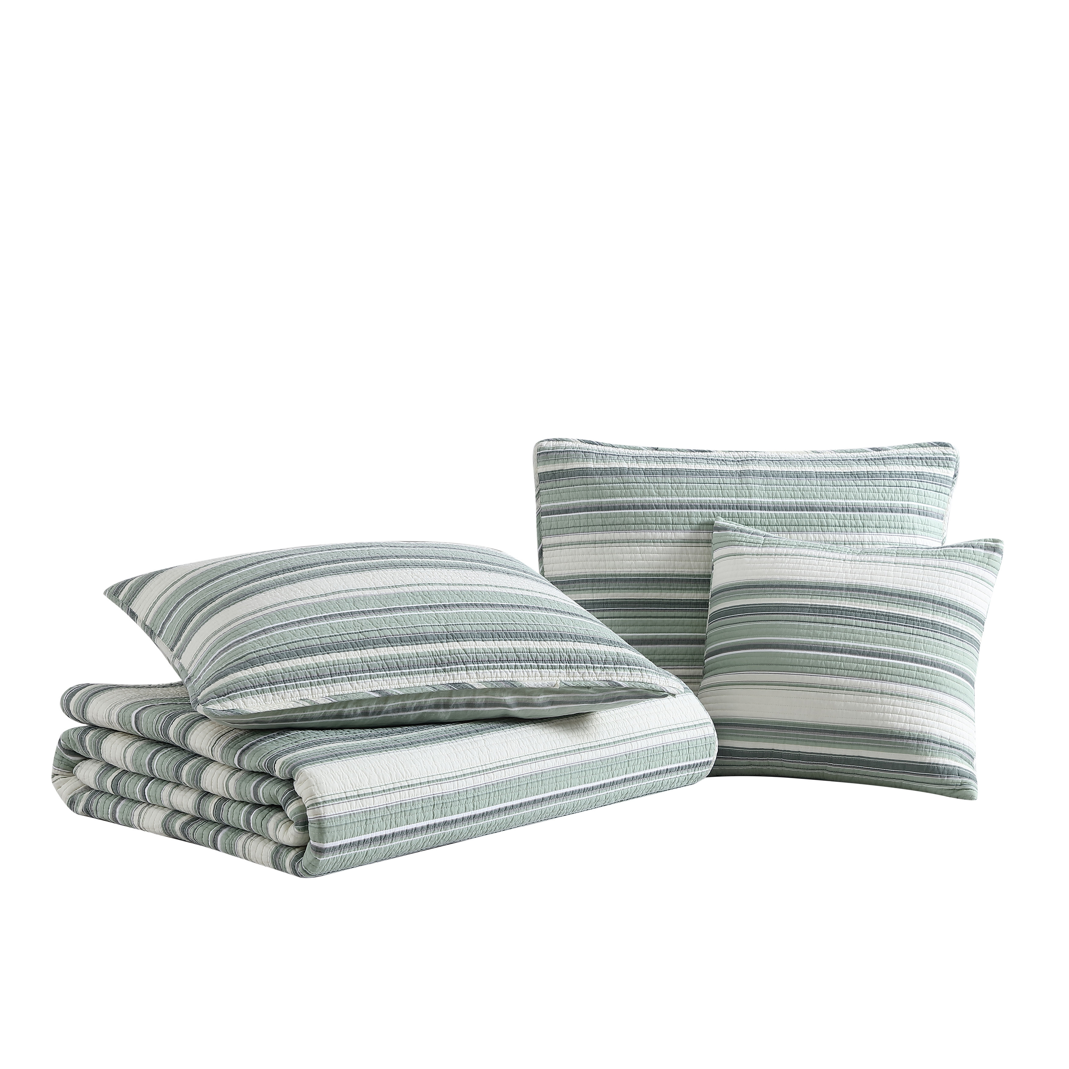 Stone Cottage Bedding Arrionna Standard Cotton Reversible 4 Piece Quilt ...