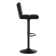 Orren Ellis Yarisel Commercial Armless Adjustable Height Barstools ...