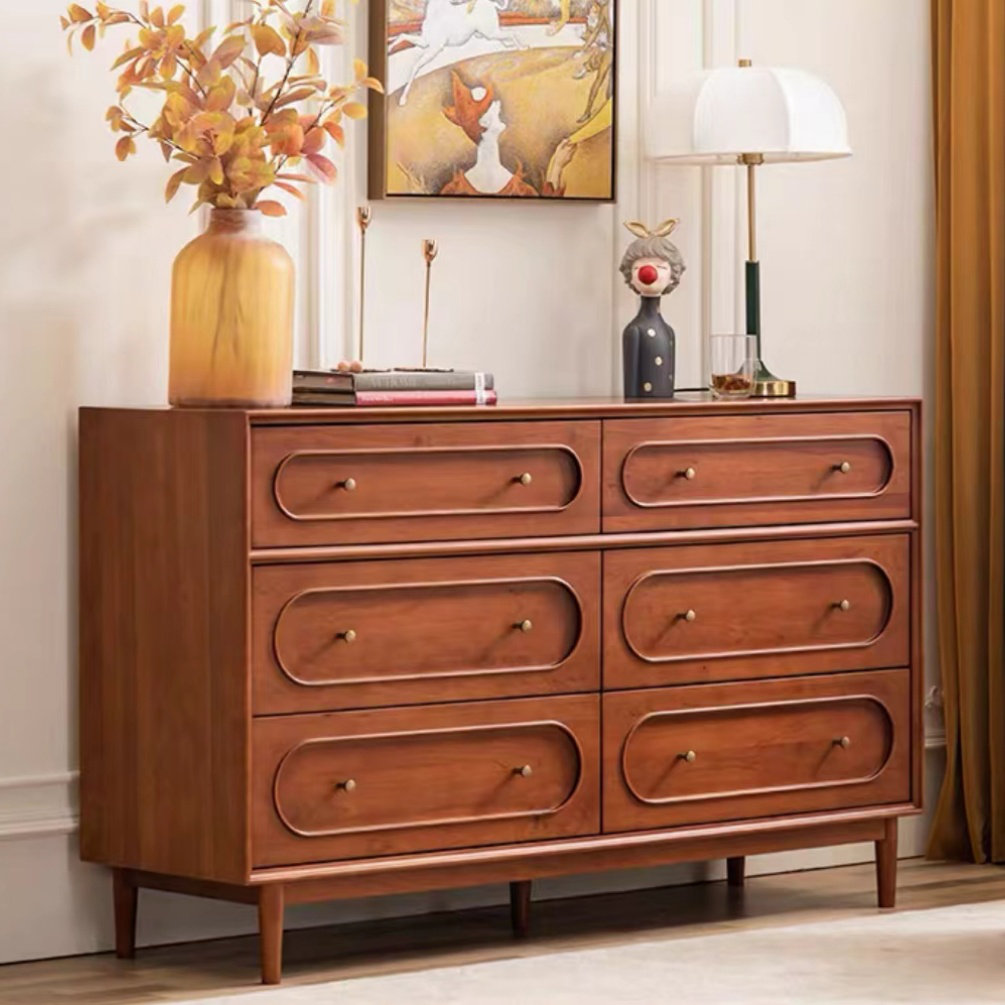 Dream cabinet Cherry Wood Storage Entry Cabinet - Wayfair Canada