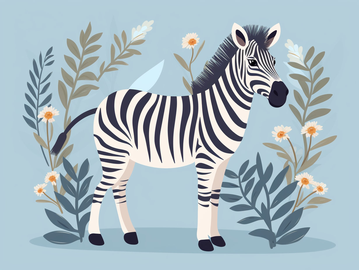 VisionDecor Striped Zebra Bedding | Wayfair