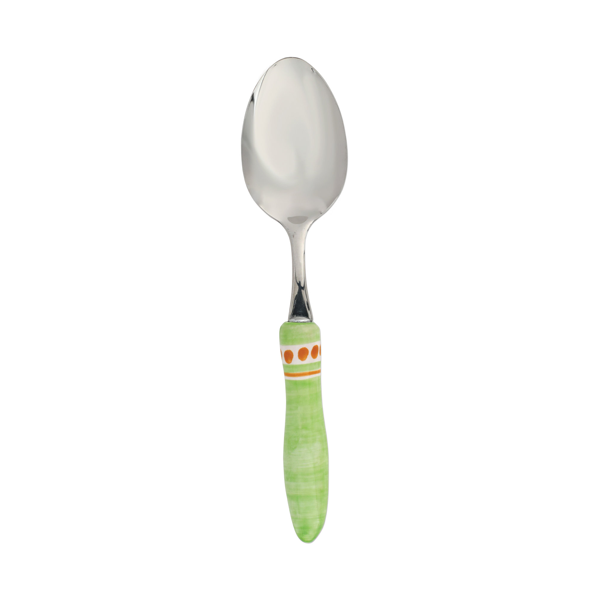 VIETRI Positano Serving Spoon Red/Navy Handle | Wayfair