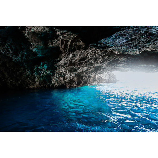 Highland Dunes Doshi Cave With Water - Wrapped Canvas Photograph ...