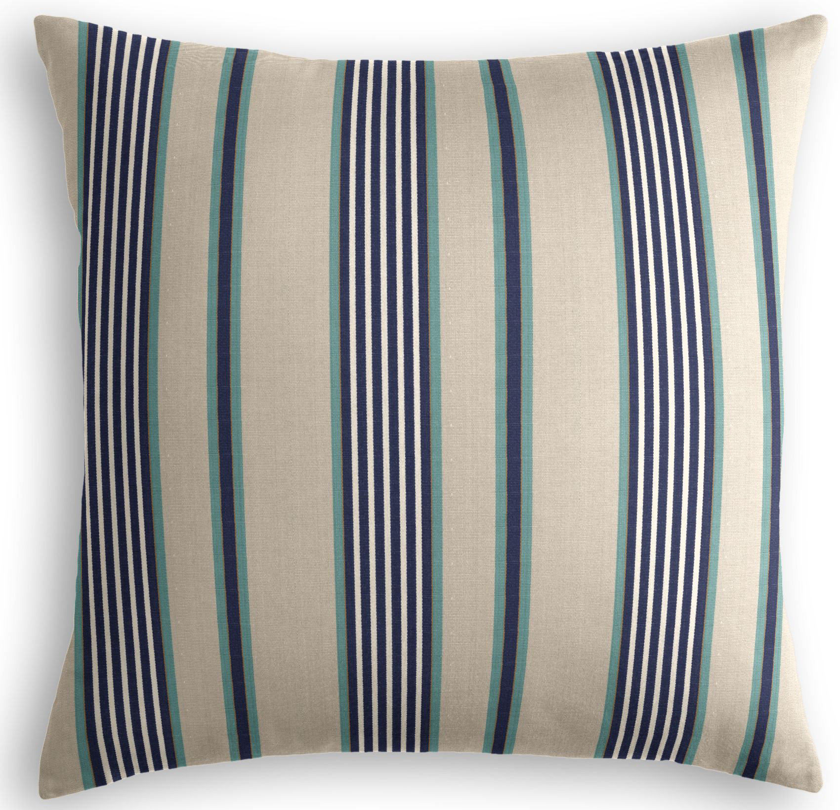 Loom Decor Walk the Line Square Cotton Pillow Cover & Insert | Perigold