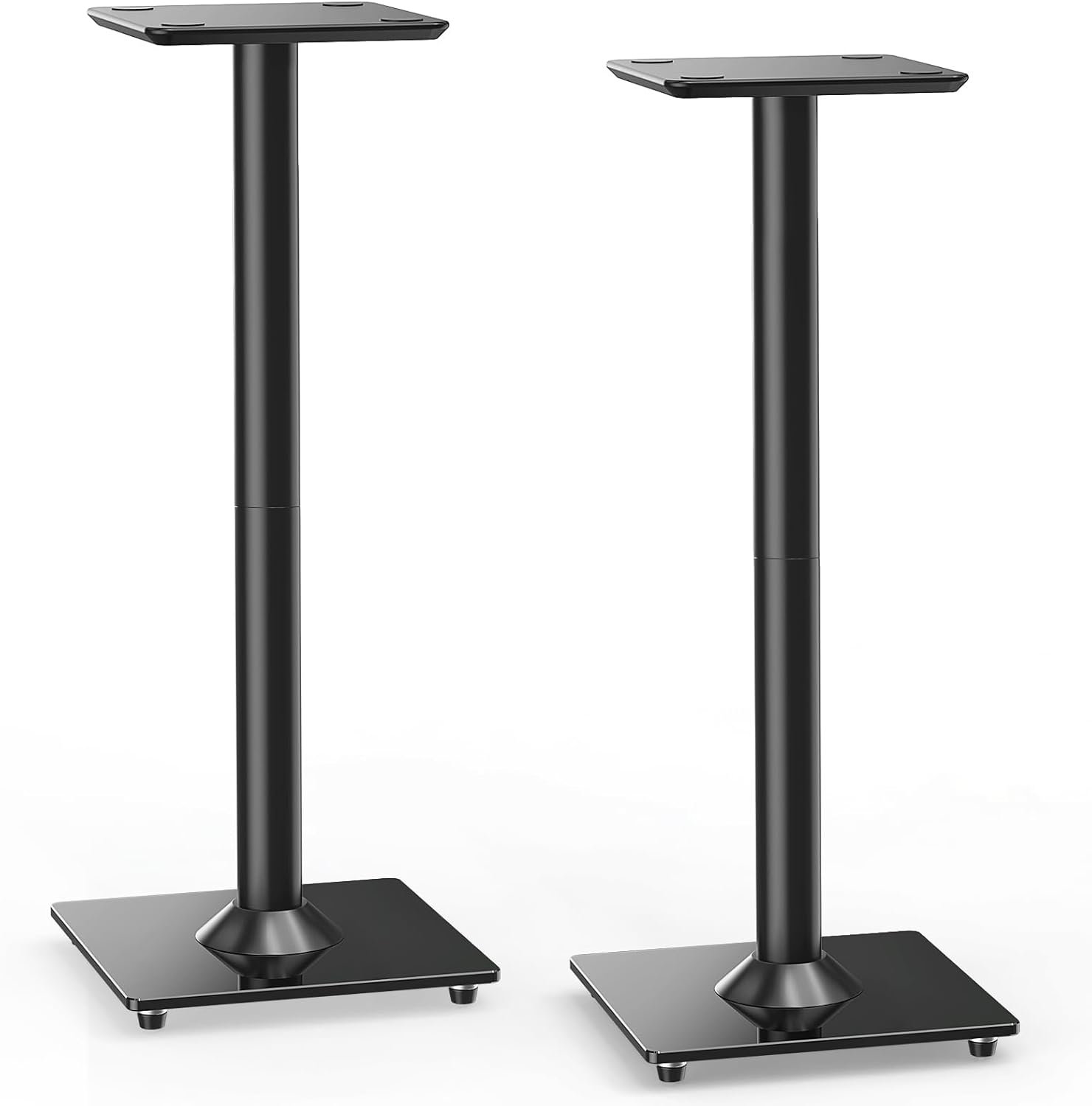 Orren Ellis 31 Inch Height Bookshelf Speaker Stands for Satellite ...