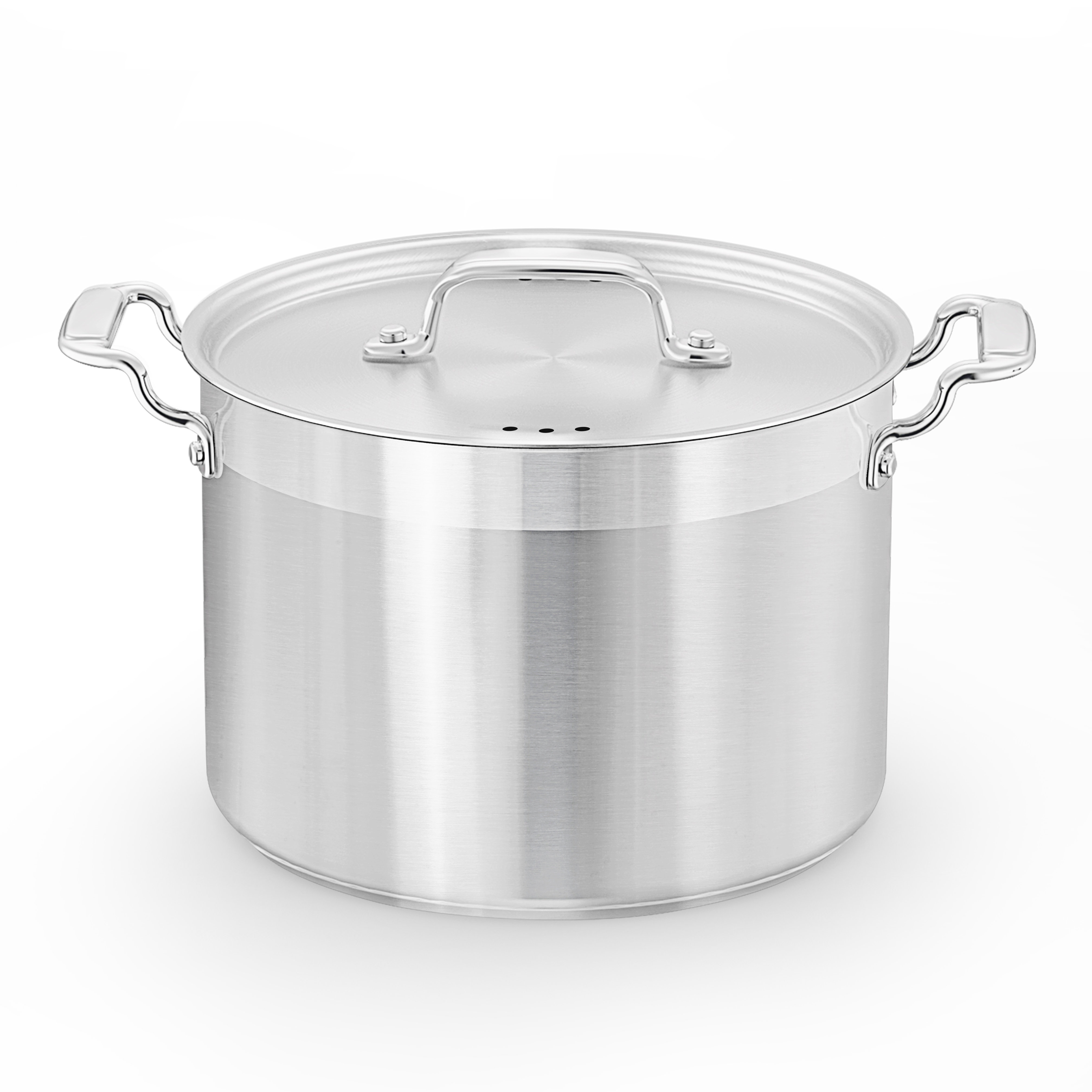 NutriChef 8 qt. Stainless Steel Stock Pot with Lid | Wayfair