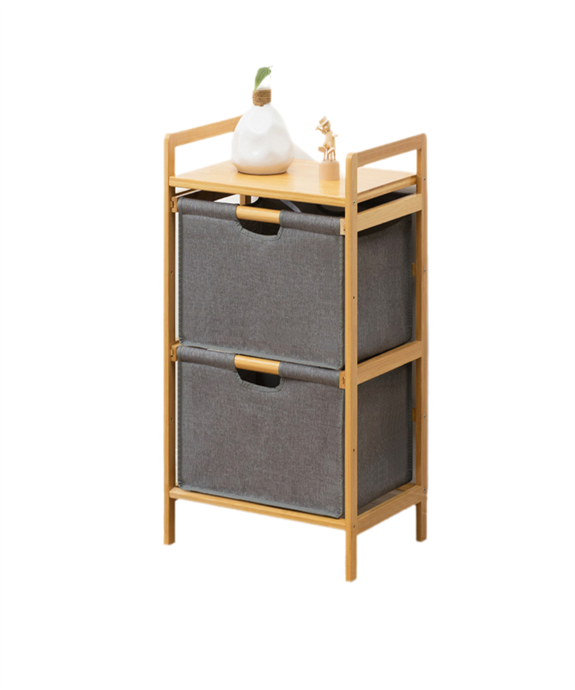 George Oliver Multi-tiered Floor-standing Storage Rack, Tiered Shelf ...