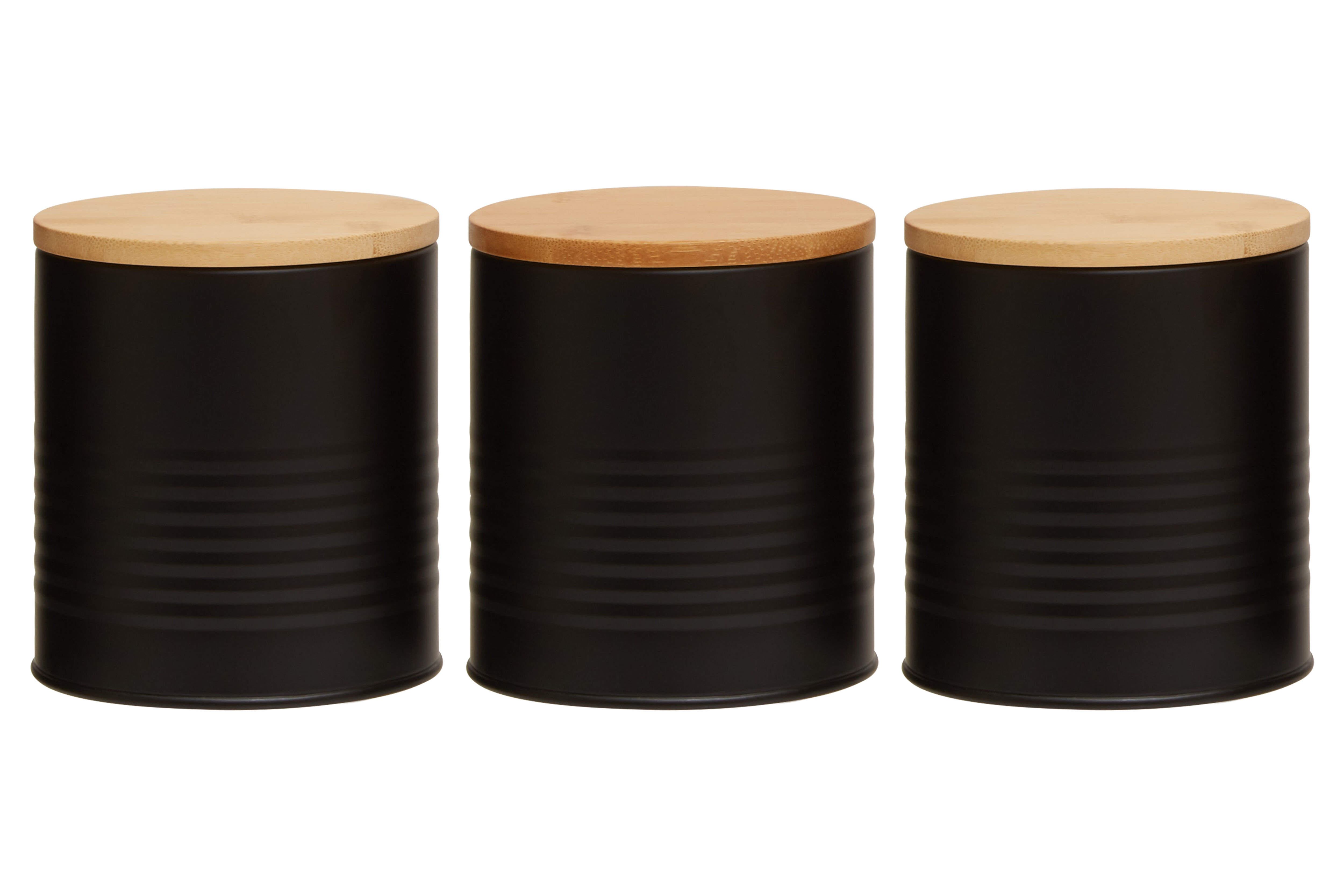 Borough Wharf Tin Canister - Set of 3 | Wayfair.co.uk