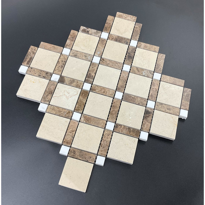 ES Stone Marble Pinwheel Mosaic Wall & Floor Tile & Reviews | Wayfair