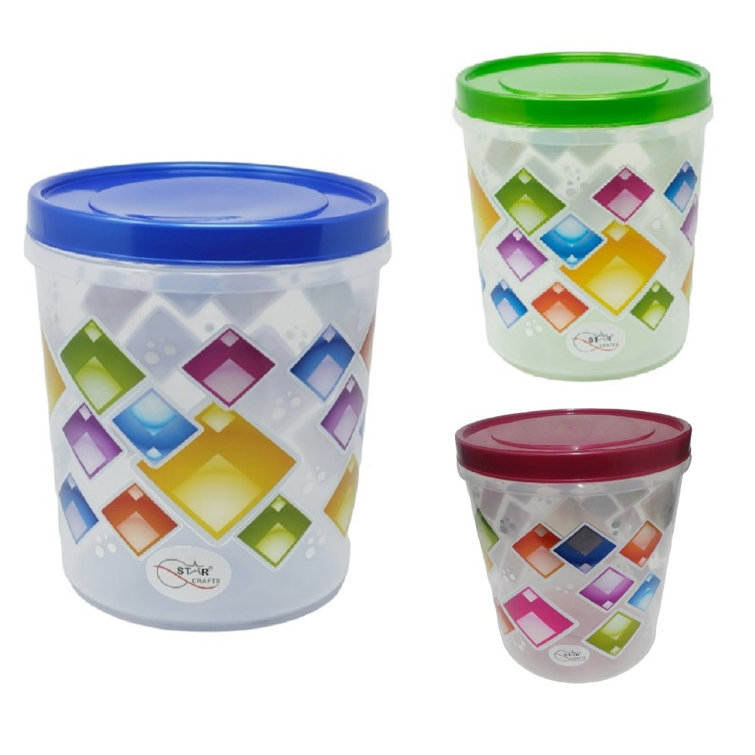Universal Housewares PLASTIC SUPER SEAL PRINTED CONTAINER - Wayfair Canada