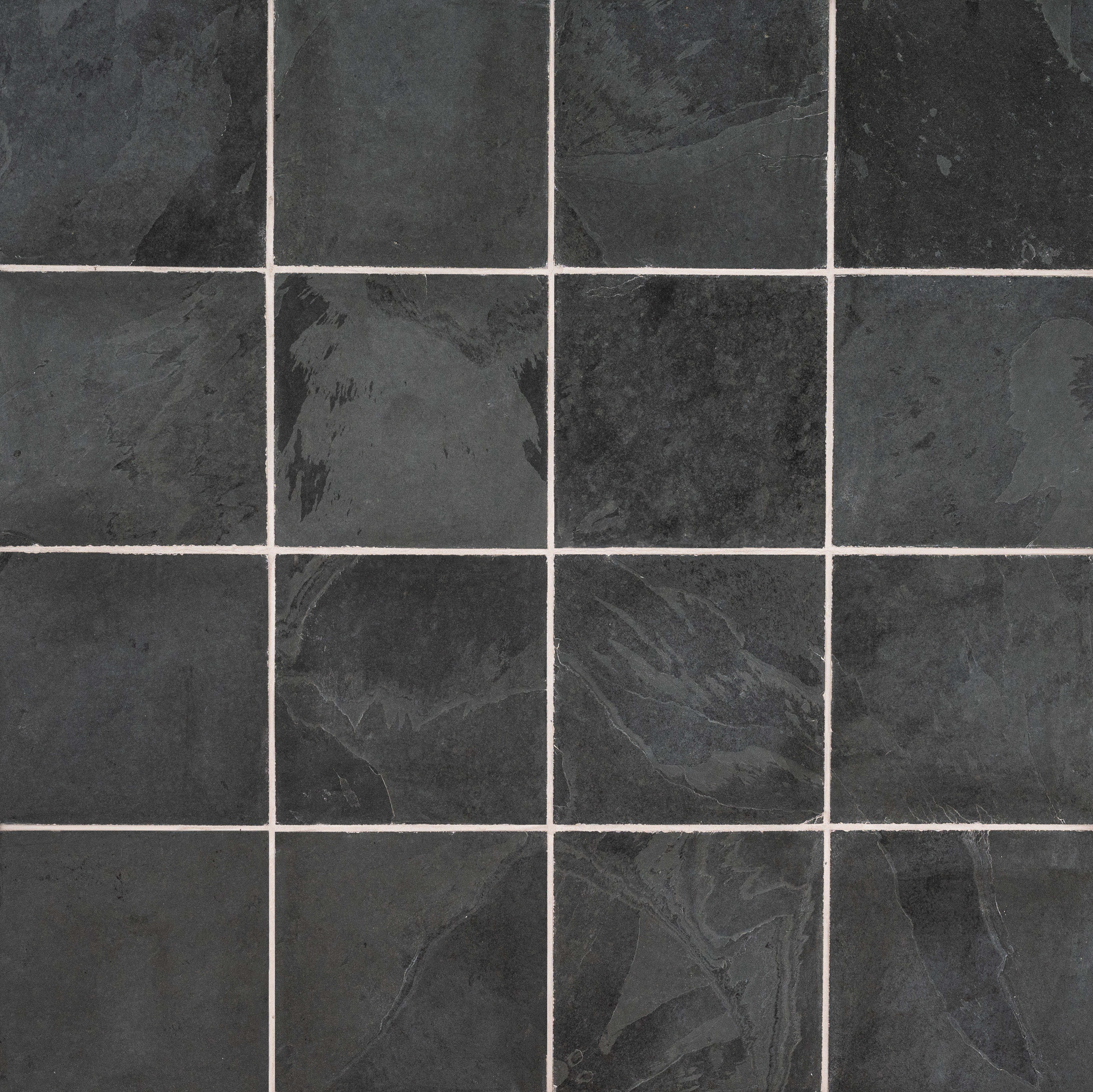 Ackland Camden 12 in. x 12 in. Gauged Slate Floor and Wall Tile ...