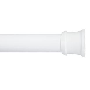 Straight Shower Curtain Rods You'll Love | Wayfair