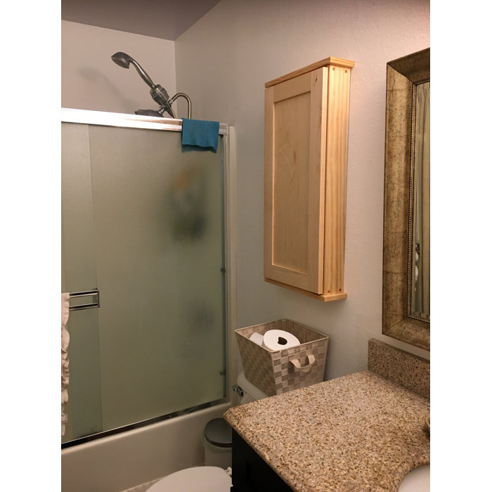 Timber Tree Cabinets Solid Wood Wall Bathroom Cabinet | Wayfair
