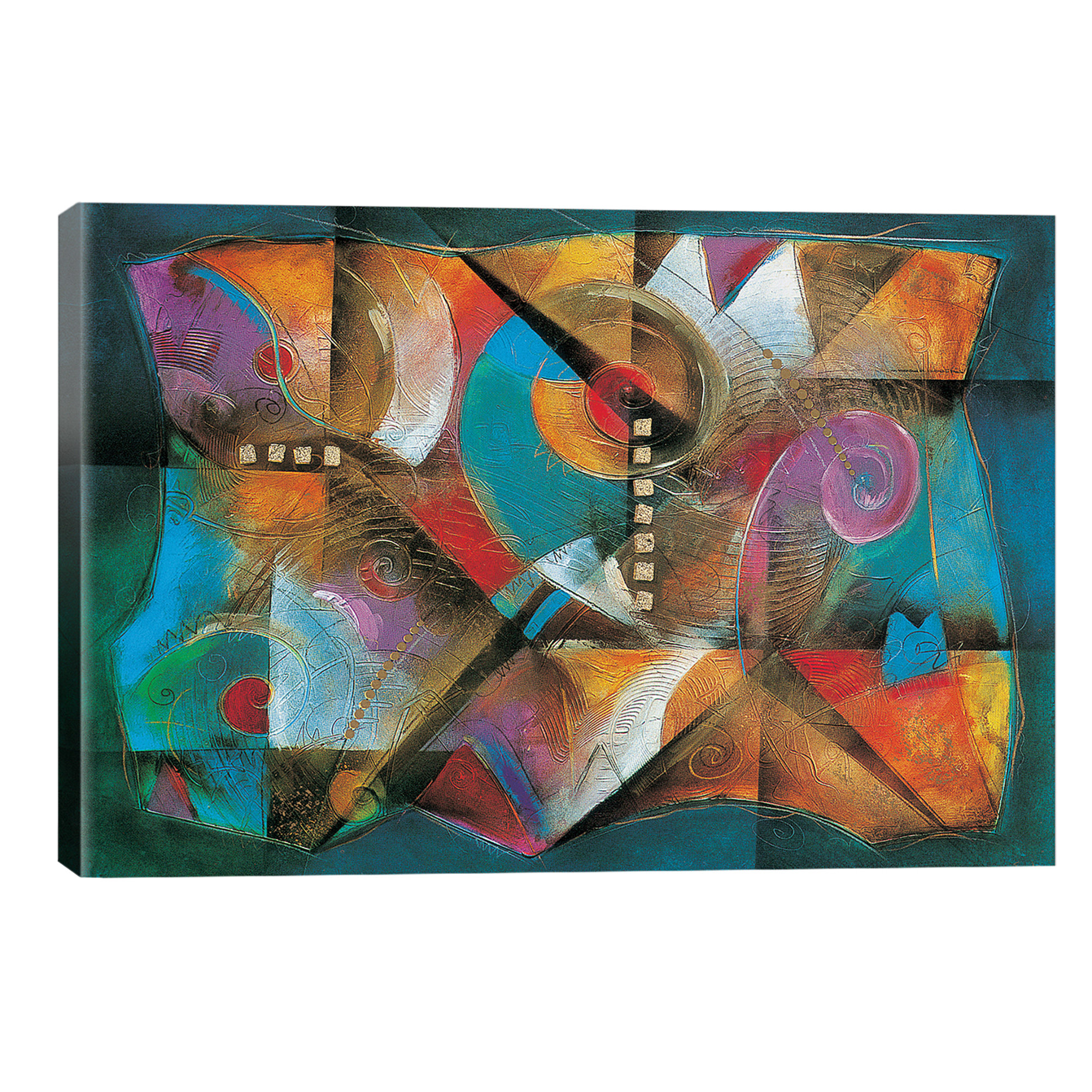 East Urban Home 'Tag' By Eric Waugh Graphic Art Print on Canvas | Wayfair