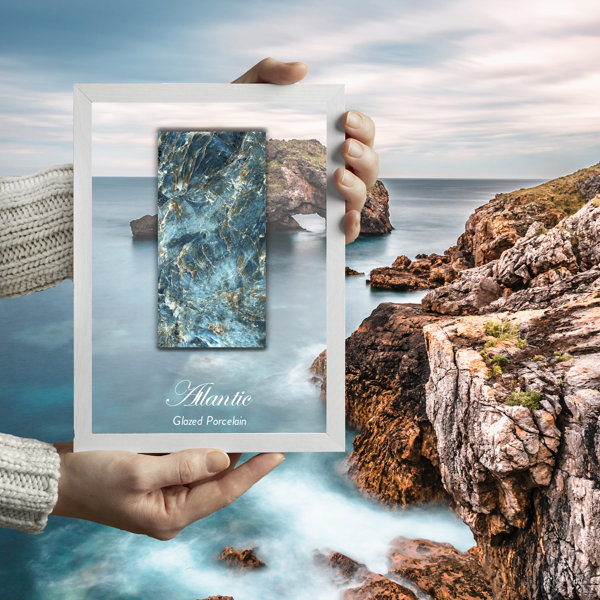 Tigers Ceramic Tile Corp. - Atlantic Porcelain Tile - 24x48" - Blue ...