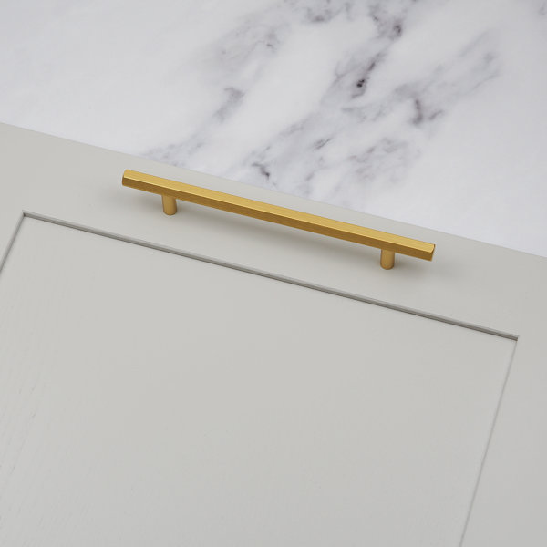Handle & Home 160mm Rose Gold Hexagon Bar Handle | Wayfair.co.uk