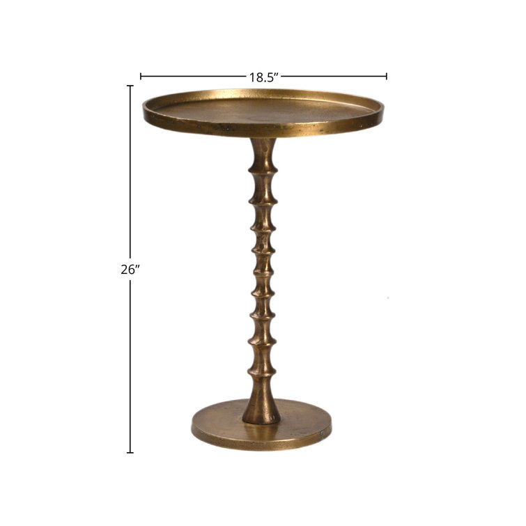 Dovetail Furniture Nat End Table | Perigold