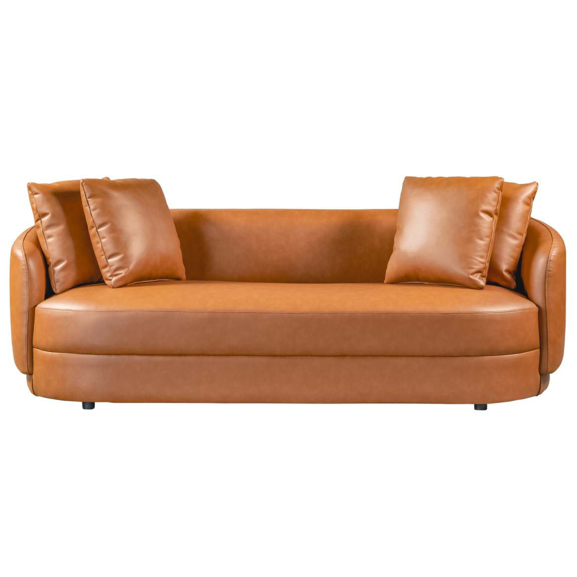 Latitude Run® Dylan Modern Leather Sofa | Wayfair