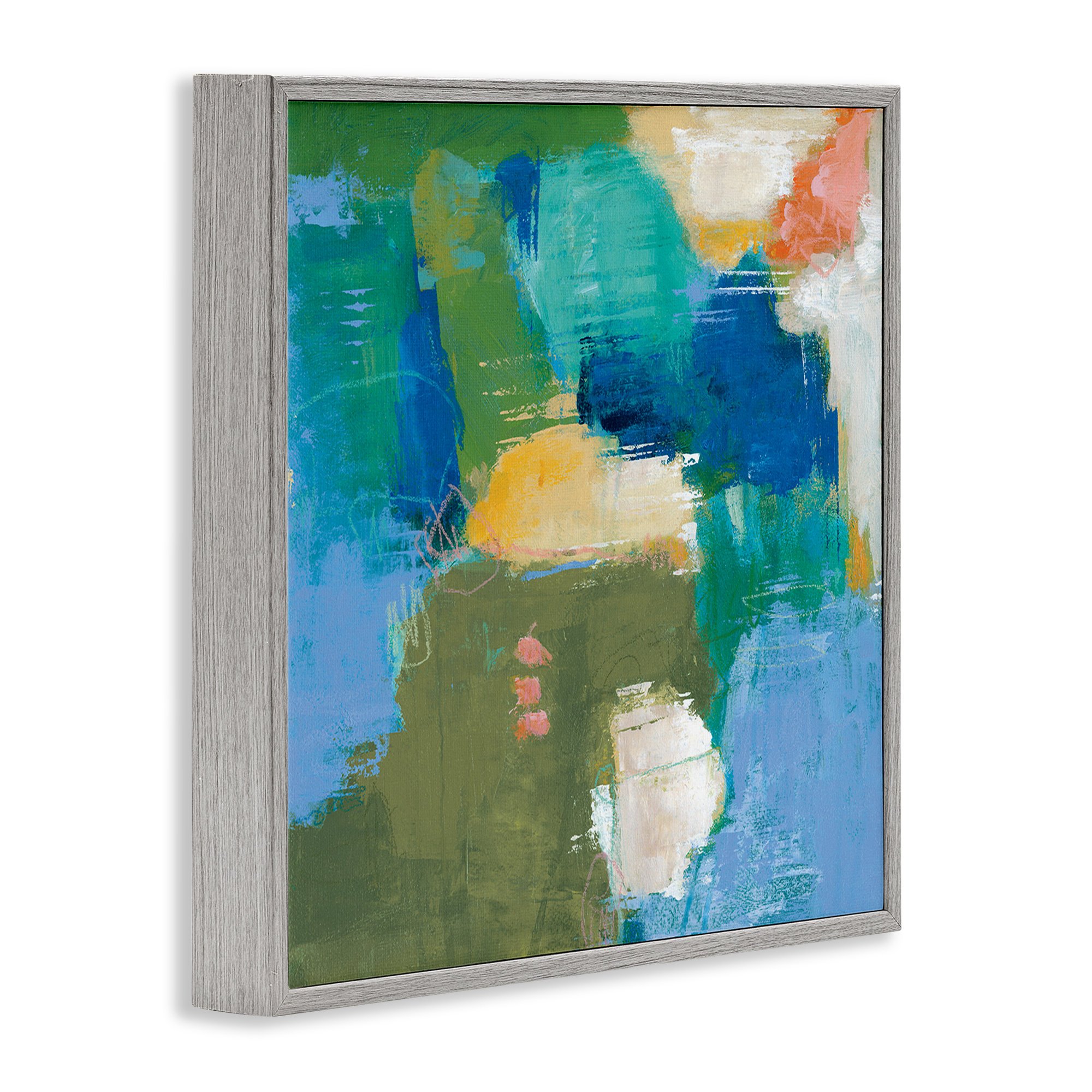 George Oliver Lazy Sundays Collage Framed Giclee, design by Amy Leigh ...